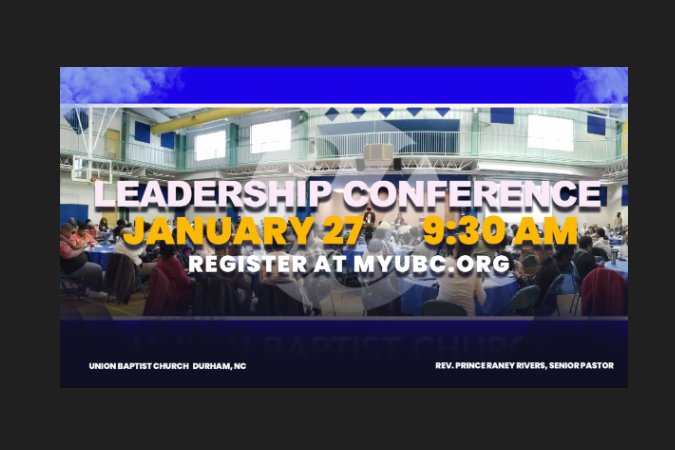 Home - Union Baptist Church Durham