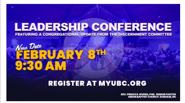 Home - Union Baptist Church Durham